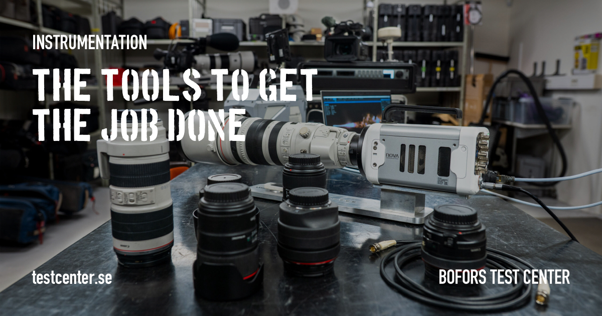 Instrumentation - Bofors Test Center